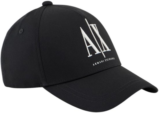 AX Monogram Baseball Cap Black Hats | bol