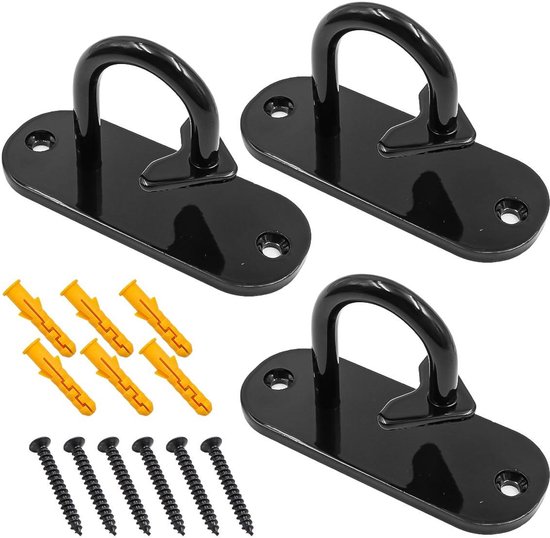 Allecto Plus - Resistance Band Wall Anchor Hooks Voor Workouts - Set ...