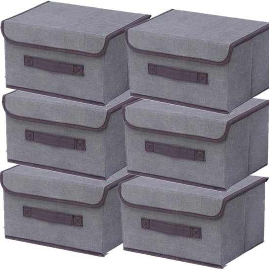 Stijlvolle en Praktische Opvouwbare Opbergdozen met Deksel voor Kleding ...