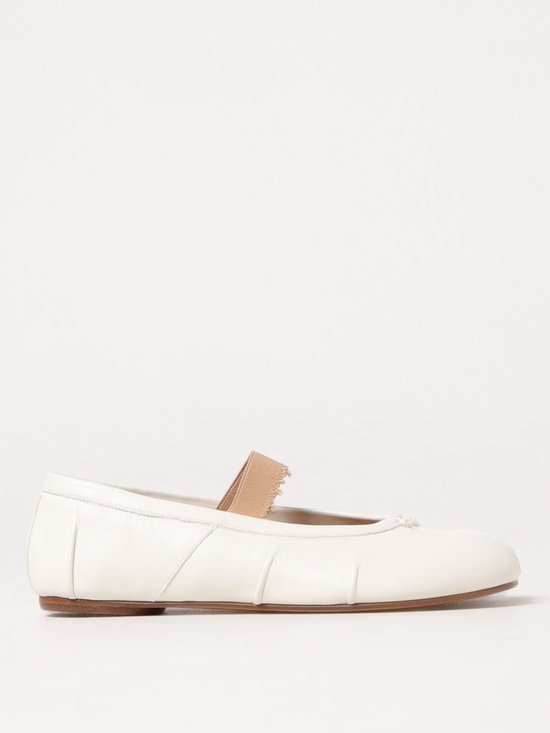 Replica Ballerina Elastic Band Flats Wo - Ivory Ballet Flats | bol