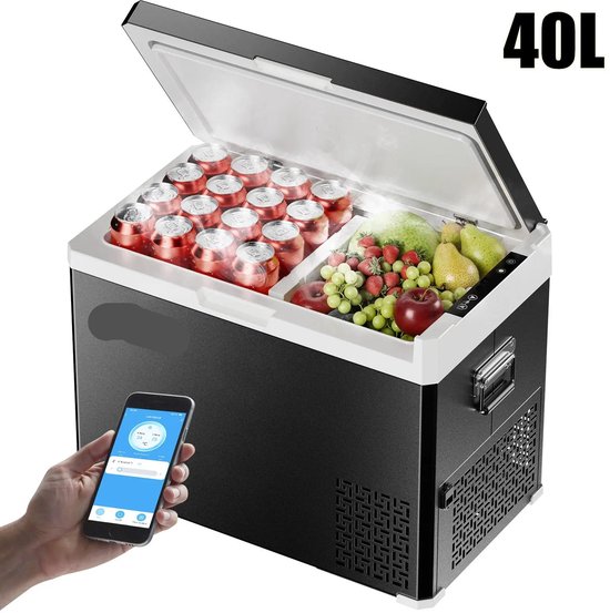 Auto Koelbox - Koelbox - Camping Koelkast - Auto Koelbox Compressor - -20°C tot +20°C... | bol