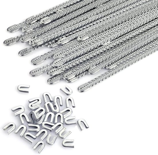 Corset baleinen van staal 6mm x 24cm - 30 stuks voor het maken van ...