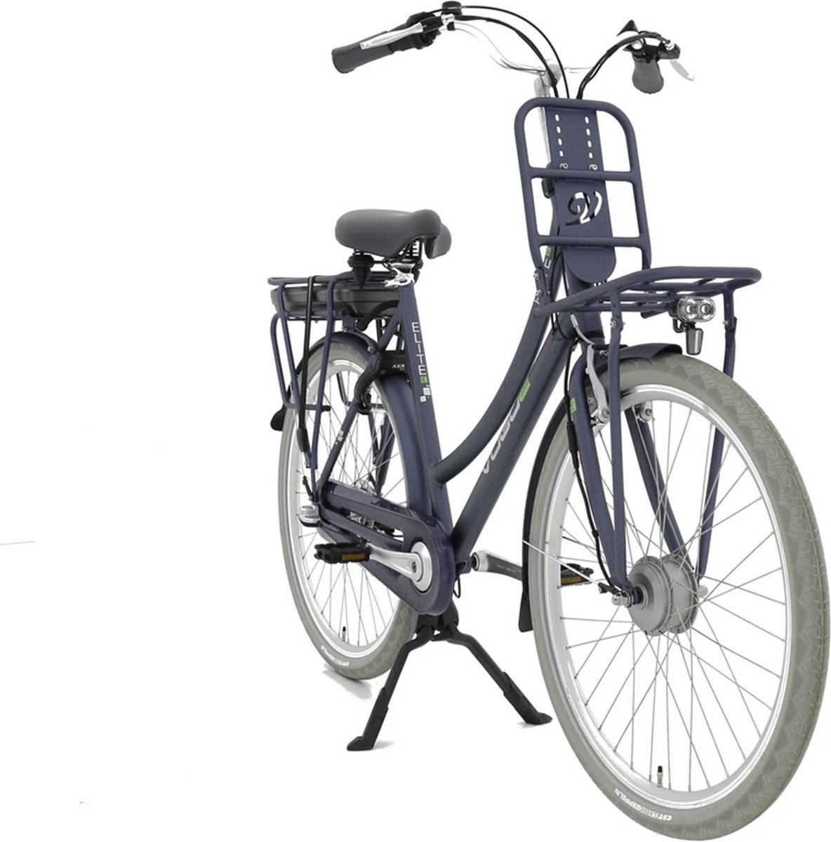 Elektrische transportfiets, dames, Elite, 50 cm, Nexus 3, matt black ...
