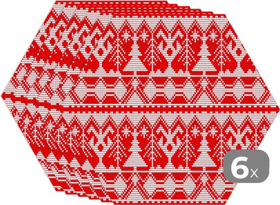 Placemats hexagon - Onderleggers placemats - Placemat zeshoek - Trui ... Placemats hexagon - Onderleggers placemats - Placemat zeshoek - Trui ...