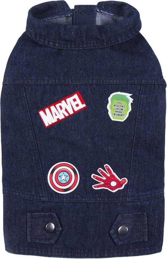 Marvel - Denim Jacket - voor honden Maat M | bol.com