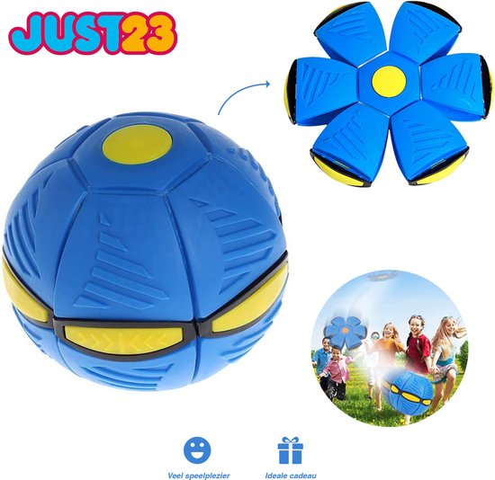 JUST23 Frisbee bal Blauw - Frisball - Decompressie bal - Buiten ...