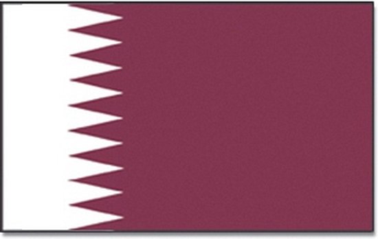 Vlag van Qatar 90 x 150 cm | bol