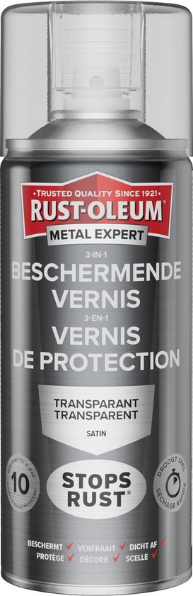 Rust-oleum Metalexpert Beschermende Vernis 400ml Spuitbus | bol.com