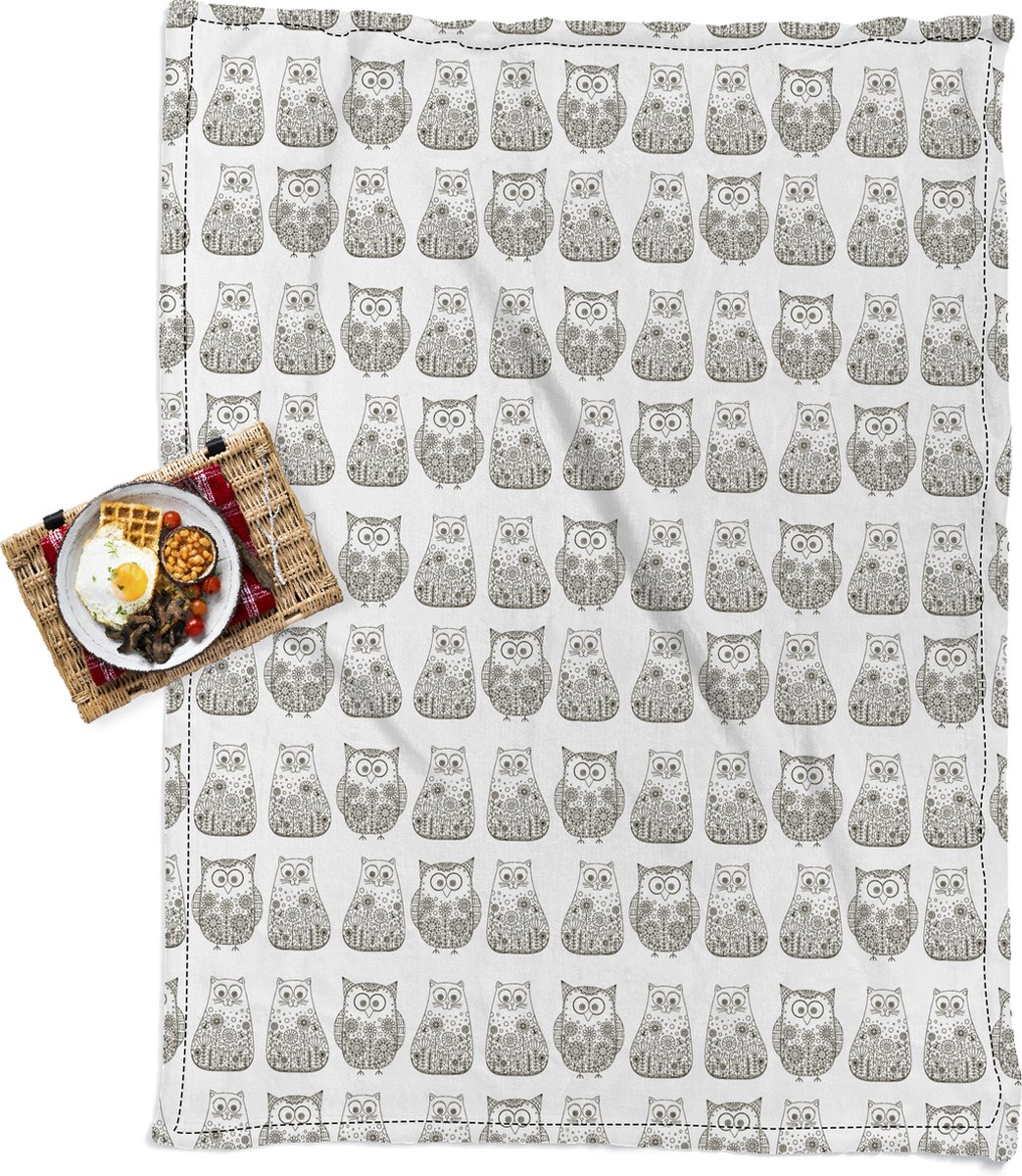 Waterdicht Picknickkleed - Geschikt als Strandlaken / Strandmat ...