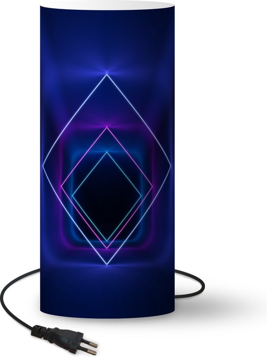 Lampe Neon Nature - Lampe néon et en tunnel - hauteur 54 cm - Ø23 cm ...