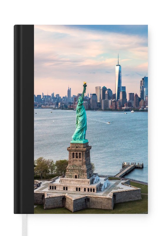 Carnet - Cahier d'écriture - Statue de la Liberté avec la ligne d ...