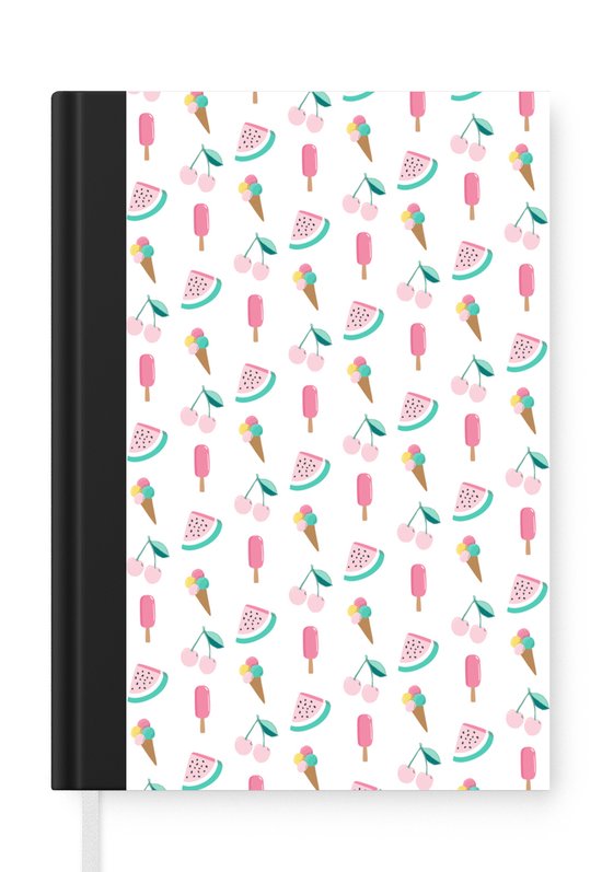 Carnet - Carnet d'écriture - Été - Pastel - Patron - Carnet - Format A5 ...