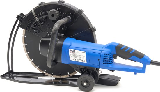 Profi 350 mm Muurzaag / Betonzaag Watergekoeld - 2600W | bol.com