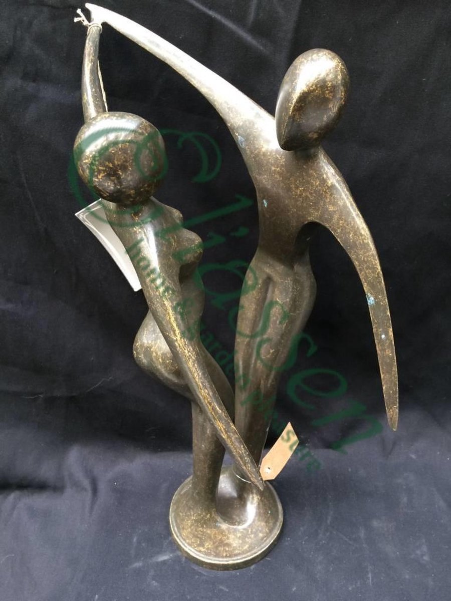 Beeld Brons Moderne Danspaar | Bronzen Beelden | Moderne Bronzen ...