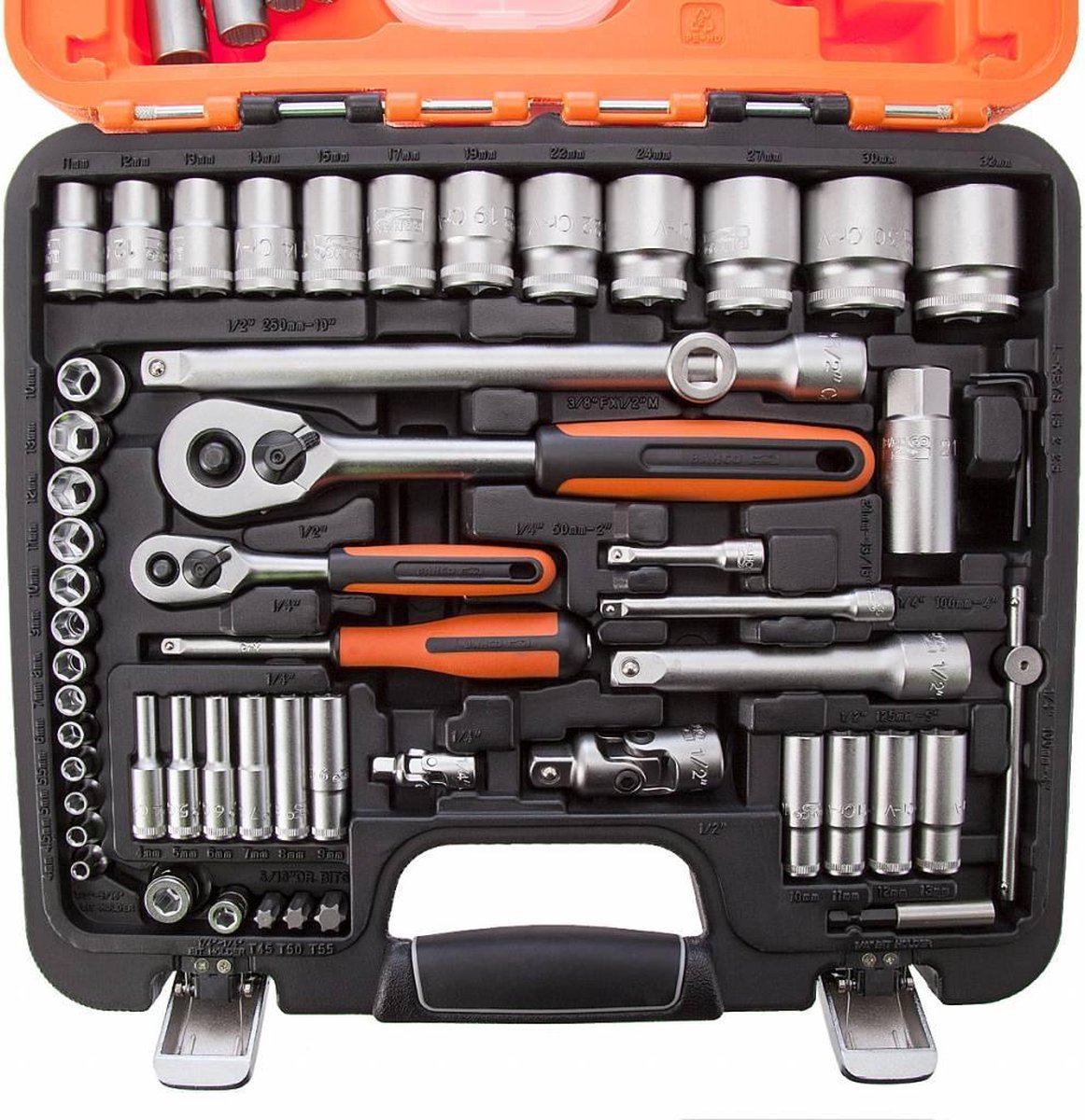 Bahco S910 Dopsleutelset 91-delig | bol