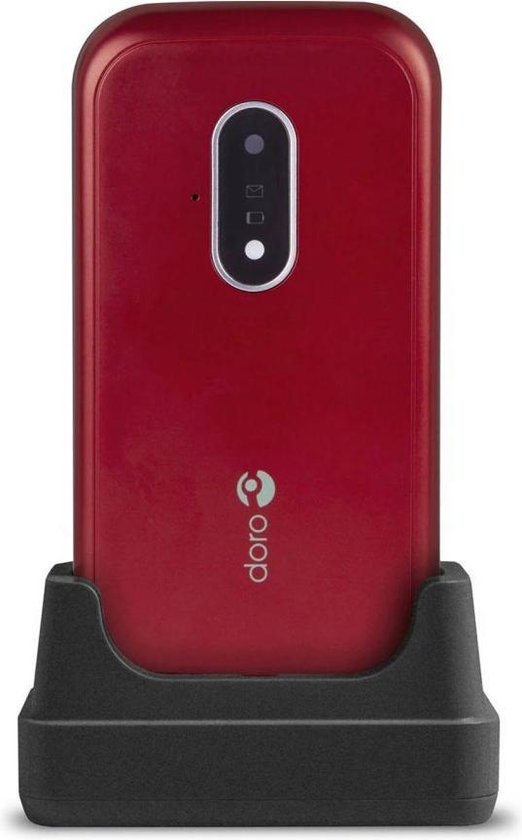 Doro 7030 7,11 cm (2.8") 124 g Rouge, Blanc Téléphone numérique | bol.com
