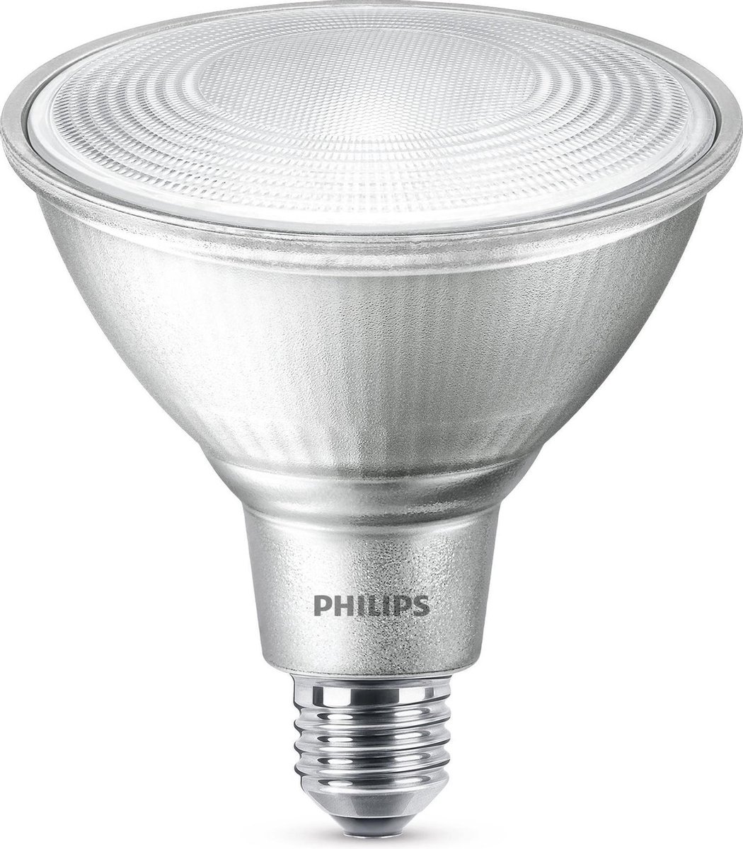 Philips CLA LED Reflectorlamp E27 Fitting - 9W - PAR38 - 25D - 122x134 ...