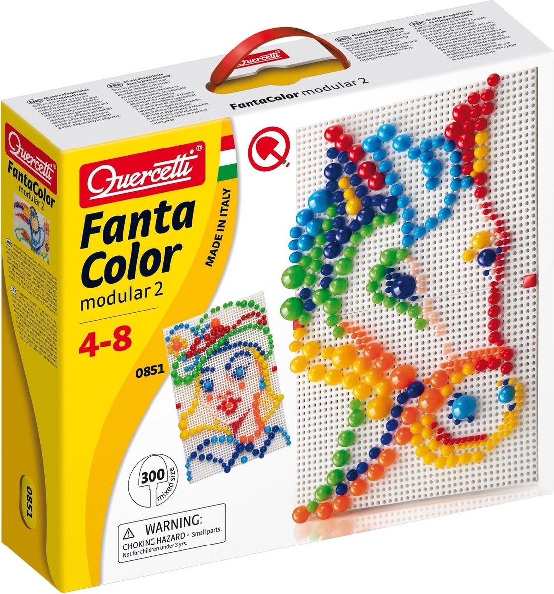 Quercetti Fantacolor Modular 2 300-delig | bol.com