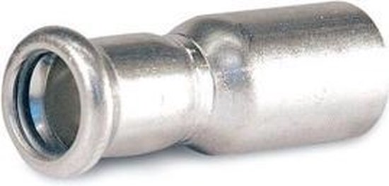 Bonfix Press - RVS 316 - perskoppeling - Insteek verloopkoppeling - 22 x 15 mm -... | bol.com