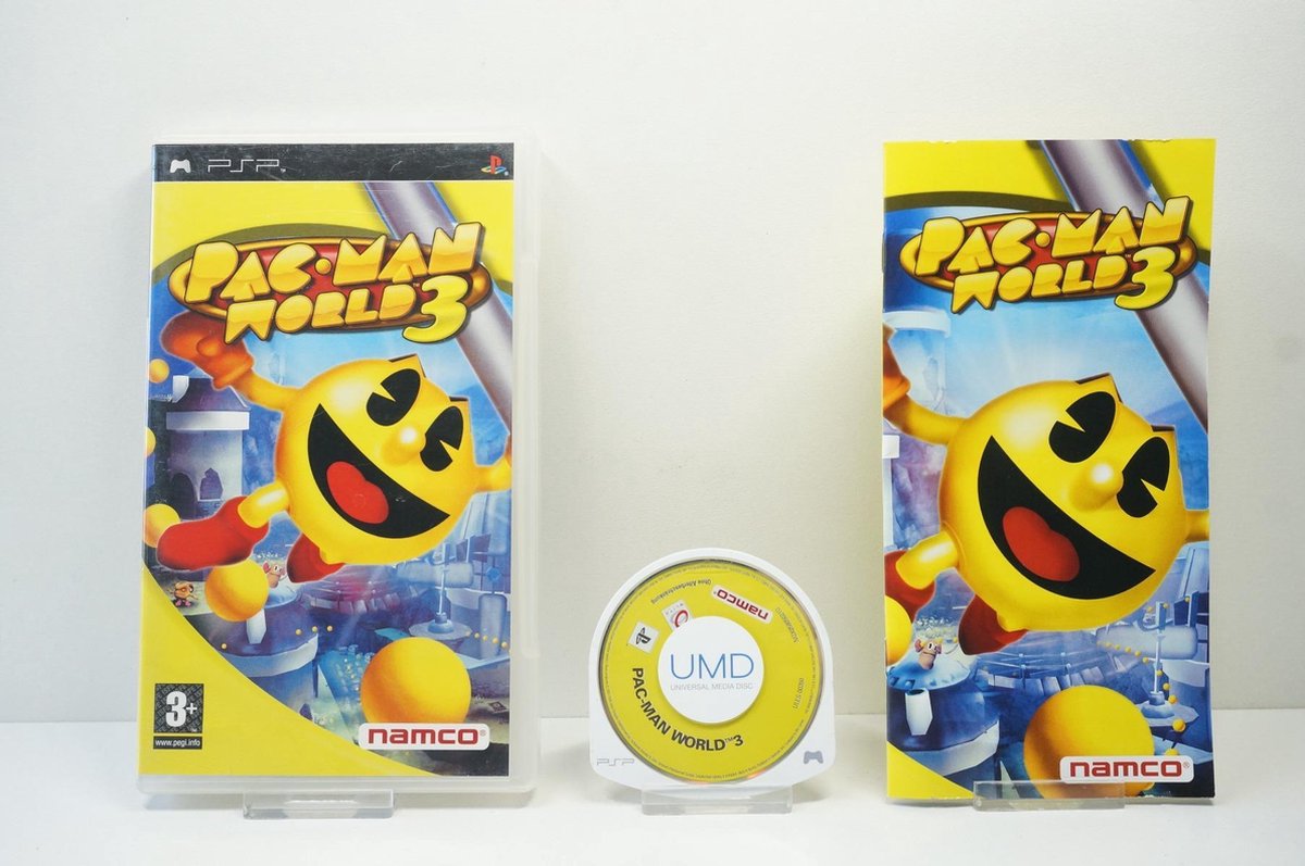 Pacman World 3 Psp