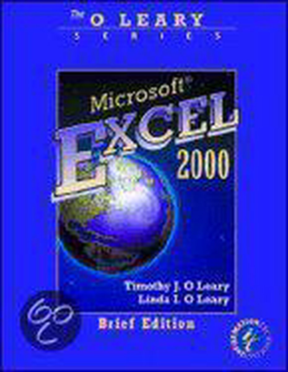 Microsoft Excel 2000, Linda O'Leary | 9780072337501 | Boeken | bol