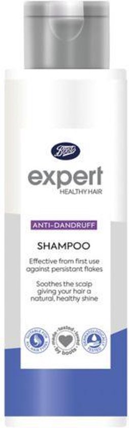 Boots Expert Anti-roos Shampoo - Healthy Hair 250ml | bol