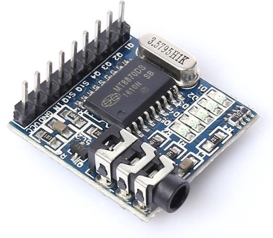 Faites attention au type !! Module de décodage vocal MT8870 DTMF Audio ...