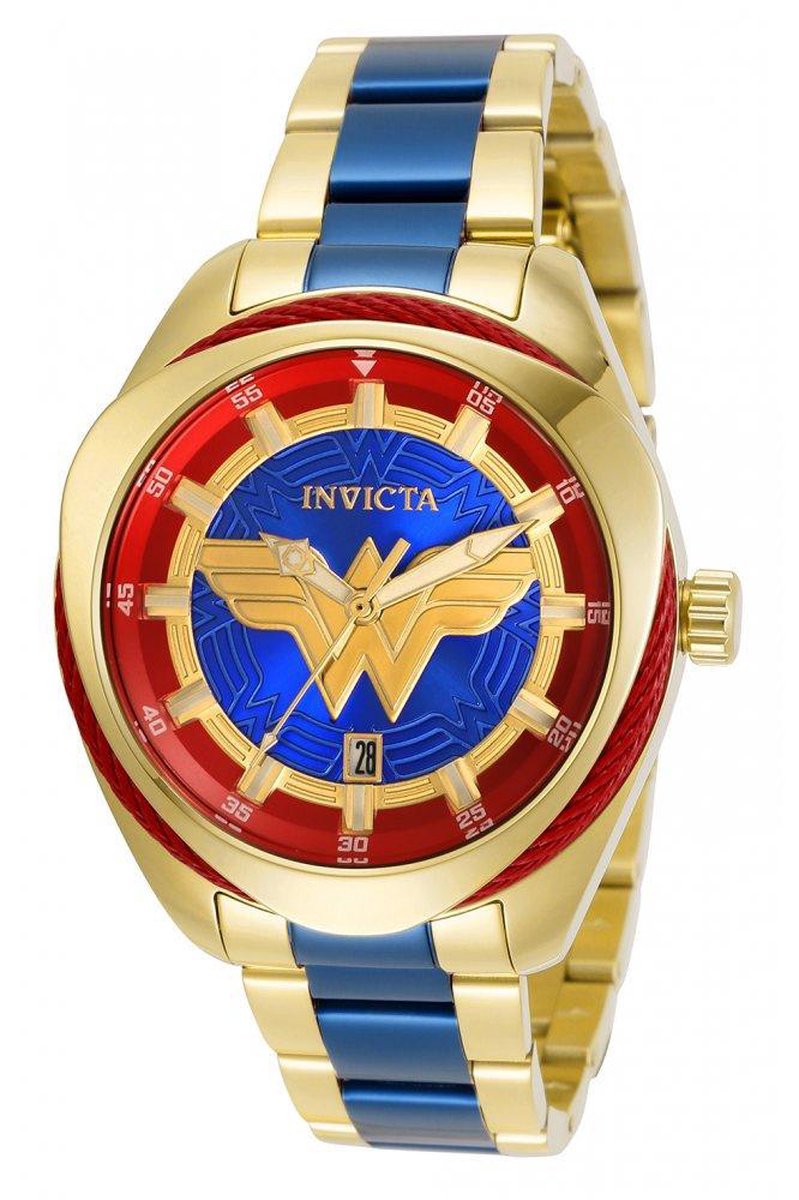 Invicta DC Comics - Wonder Woman 31730 Quartz Dameshorloge - 38mm | bol.com