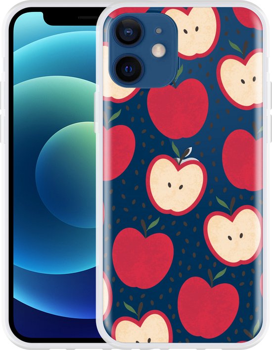 Apple iPhone 12 Hoesje Appels | bol.com