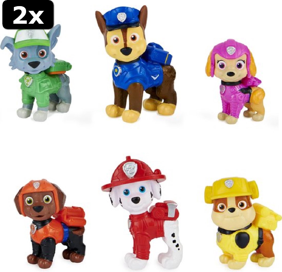 2x Paw Patrol - The Movie Hero Pups Giftset 6pack | bol.com
