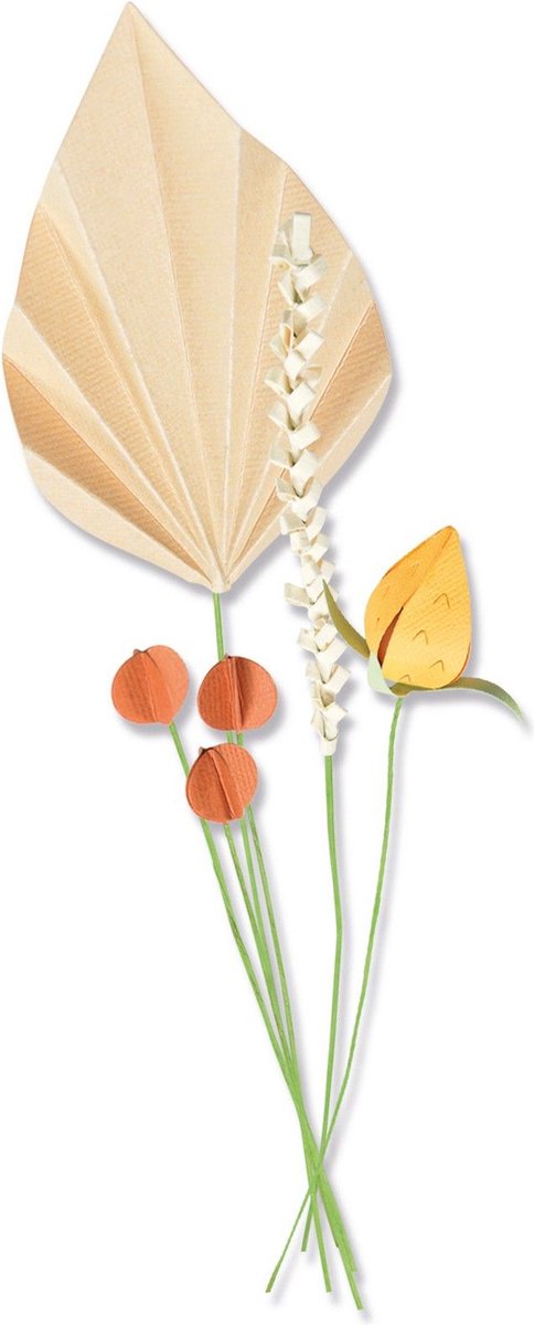 Sizzix Thinlits Die Set Ornamental Stems | bol.com