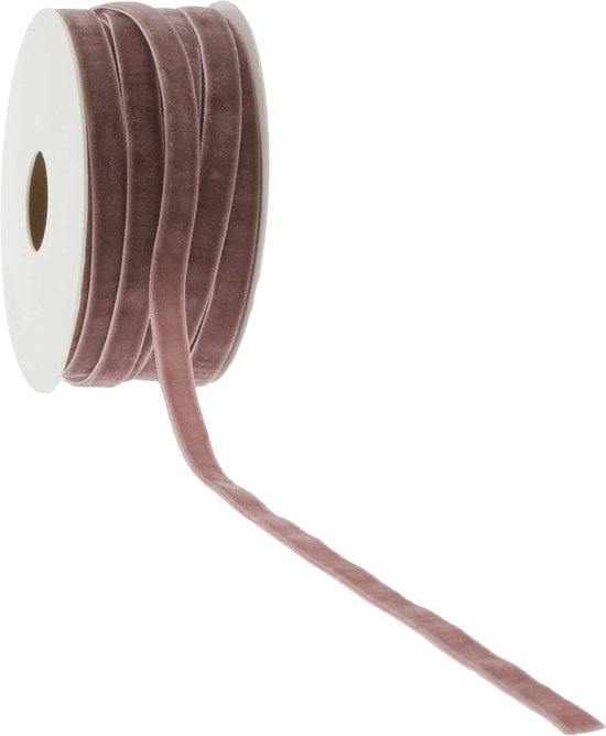 Fluweel lint Oud Lila 9mm x 20m | bol