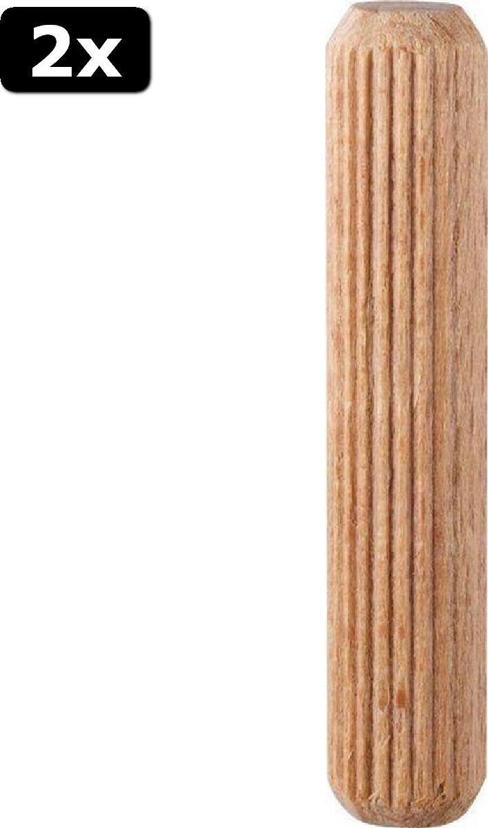2x KWB Houten Deuvels - 10 mm - 30 stuks | bol.com