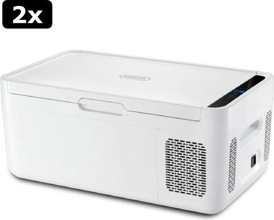 2x Mobicool MCG15 Compressor koelbox - 15L - 12/24/230V - Energieklasse ...