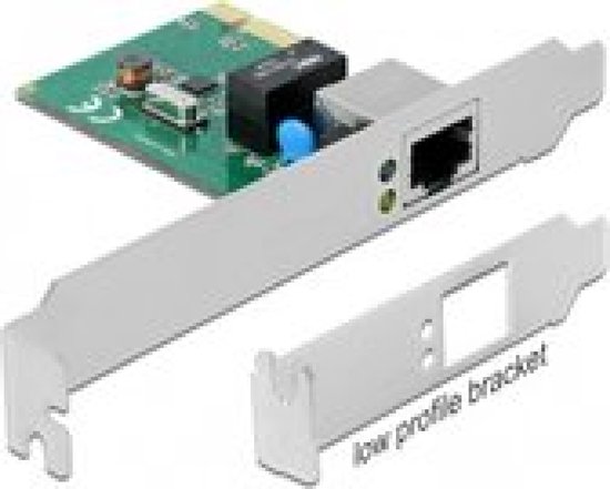 DeLOCK Gigabit LAN PCI-Express kaart met 1 RJ45 poort (RTL8111) | bol.com