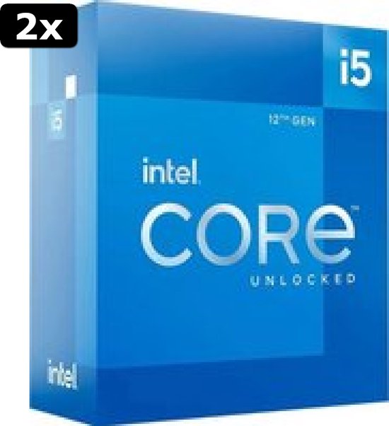 2x Intel Core i5-12600K - Processor | bol.com