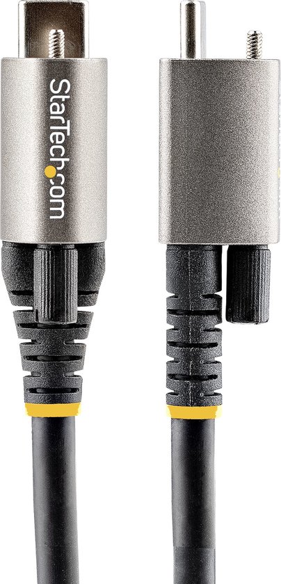 StarTech.com 50cm Vergrendelbare USB-C Kabel met Topschroef, 10Gbps ...