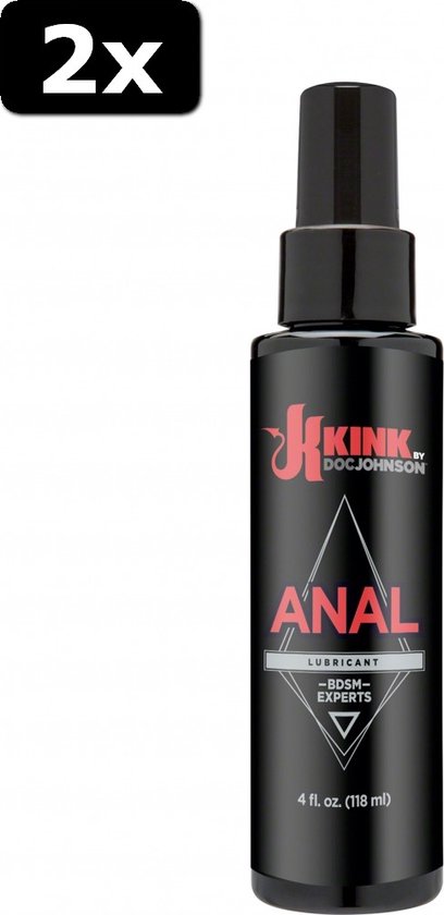 2x Anal Lubricant 4 Fl Oz