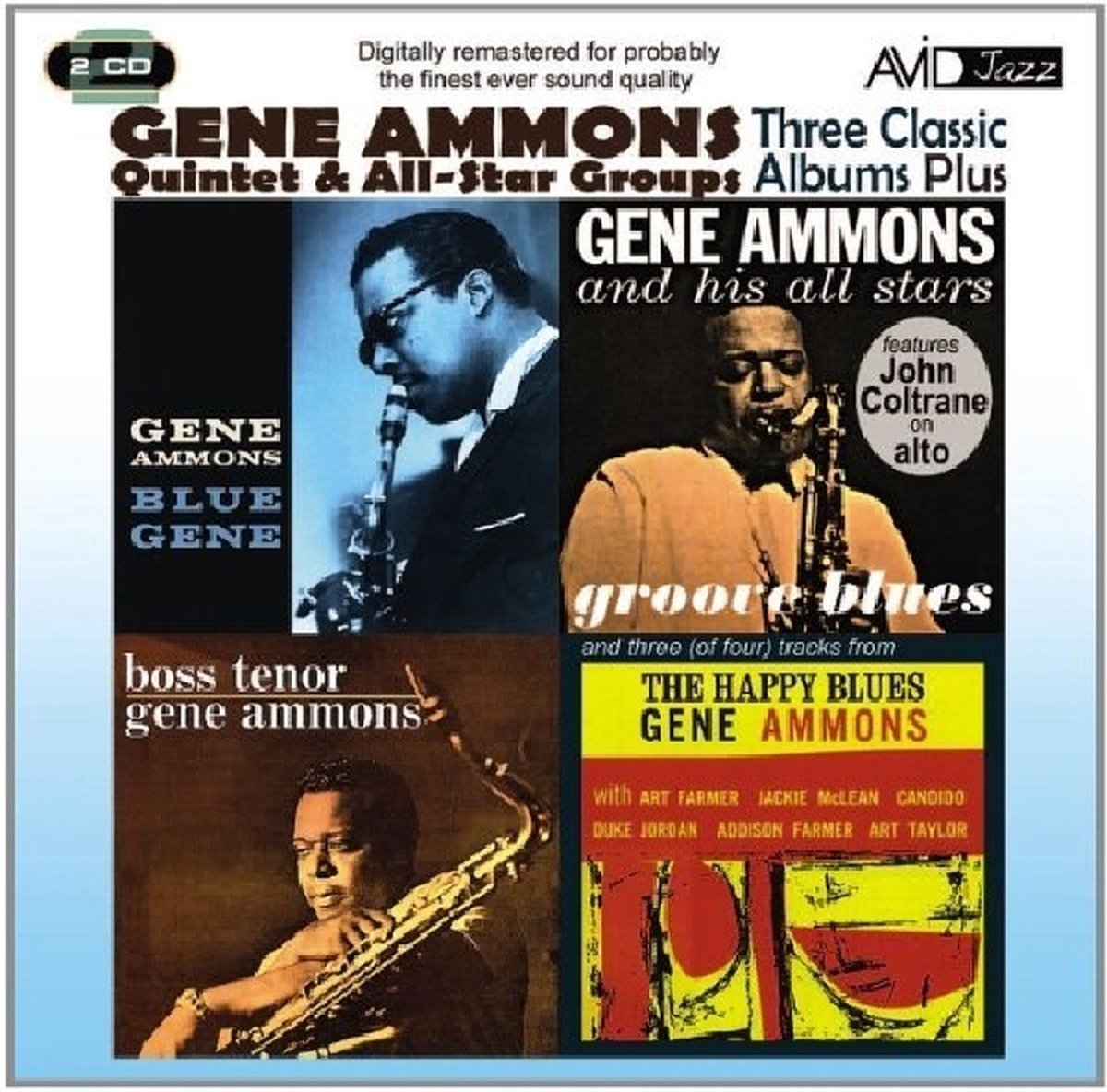 Three Classic Albums Plus (Groove Blues / Boss Tenor / Blue Gene), Gene ...