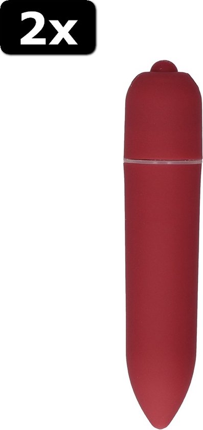 2x Power Bullet - Red | bol.com