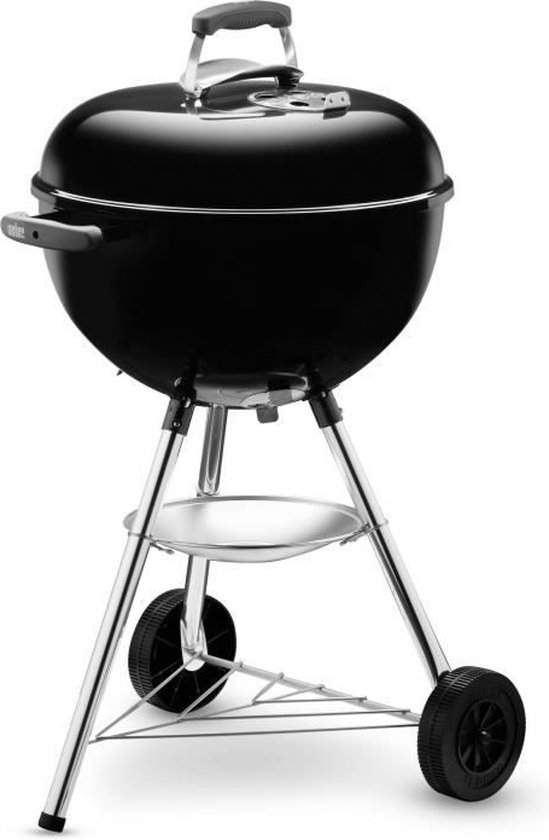 WEBER Bar B Waterkoker houtskoolbarbecue 47 cm - Zwart | bol.com
