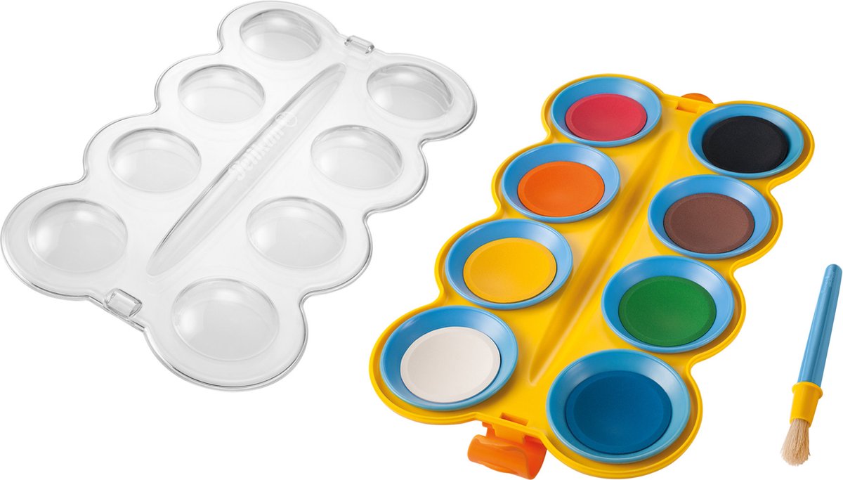 Pelikan Verfdoos Mini-Friends 8 Kleuren | bol.com