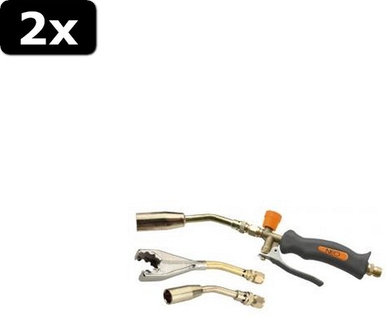 2x Neo Tools Dakbrander/Onkruidbrander 14-17mm 2kw Turbo Vlam ...