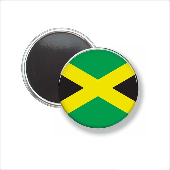 Button Met Magneet 58 MM - Vlag Jamaica - NIET VOOR KLEDING | bol.com