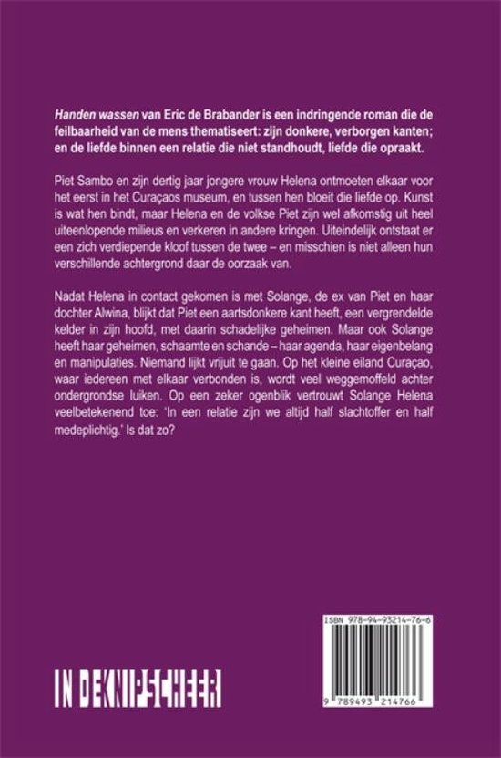Handen wassen, Eric de Brabander | 9789493214767 | Boeken | bol.com