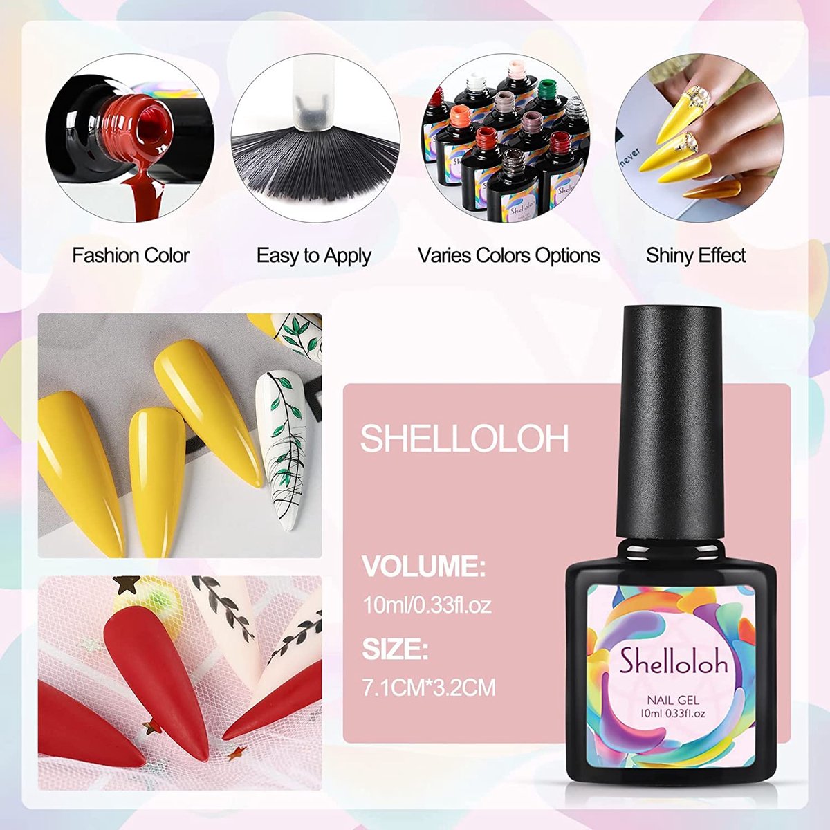 Gellak starterspakket met lamp - gellak lamp - pink gellac starter set ...