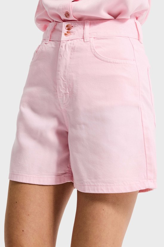 It's Basic - MINI DENIM SHORT - BLUSH | bol