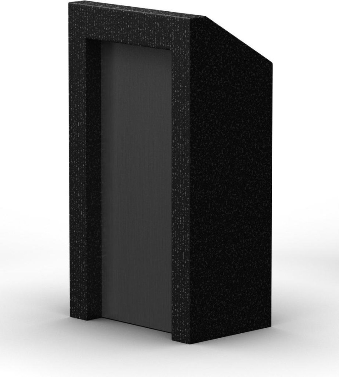 Houten/RVS katheder Elevator - zwart | bol.com