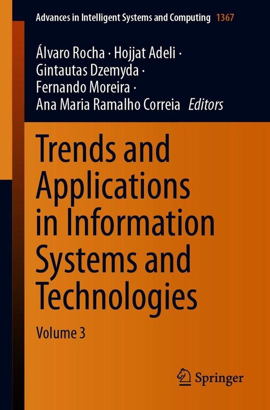 Advances in Intelligent Systems and Computing 1367 - Trends and ...