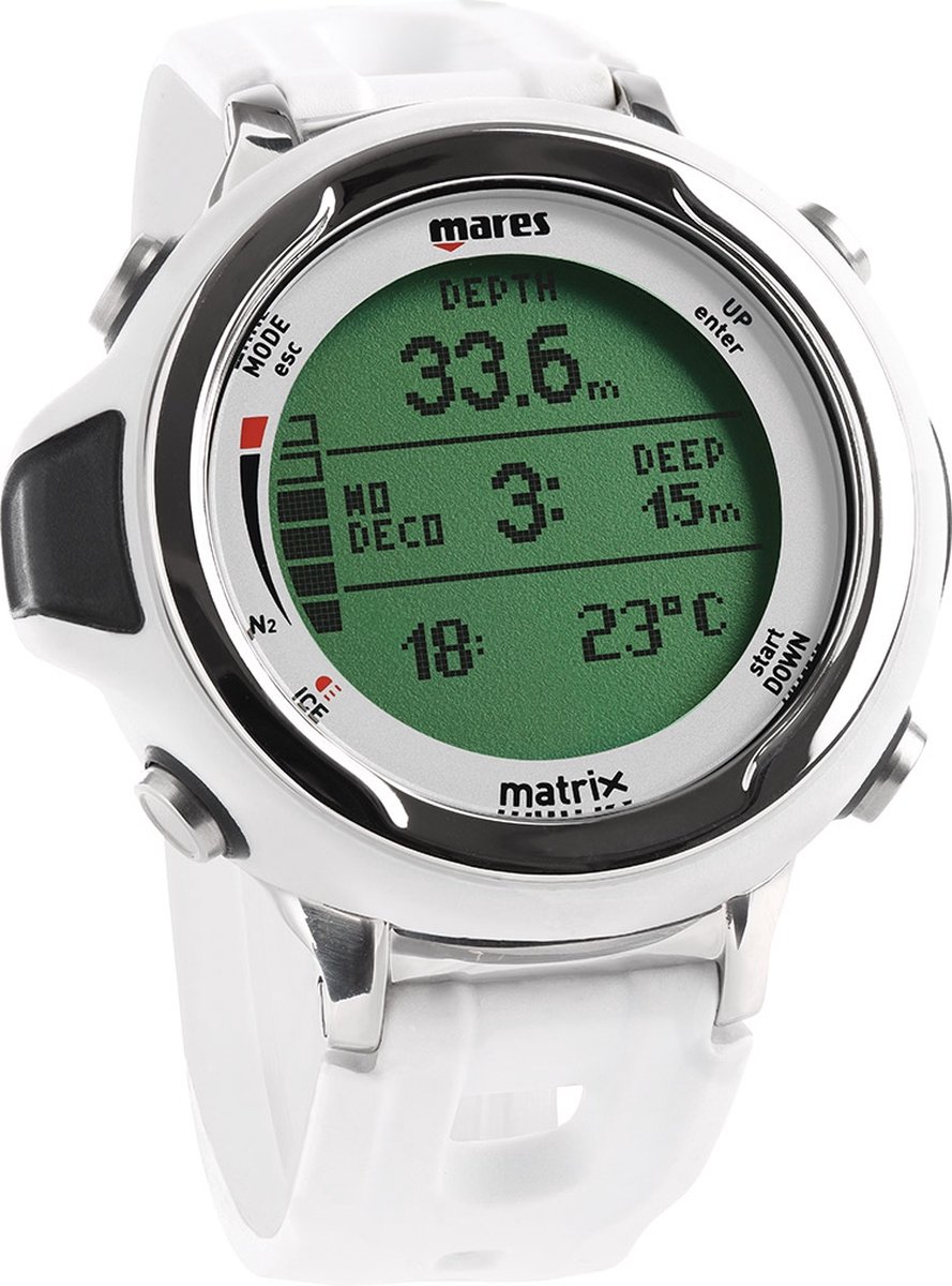 Mares Duikcomputer New Matrix Wit | bol.com